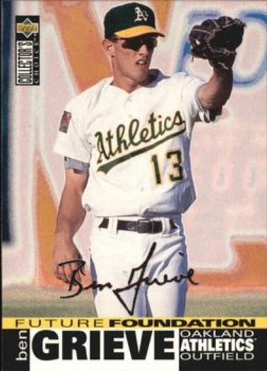 Ben Grieve 1995 Collector's Choice #40 Silver Signatures Price Guide ...