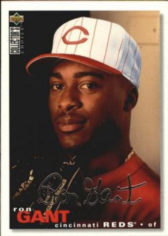 Ron Gant 1995 Collector's Choice #429 Silver Signatures Price Guide ...