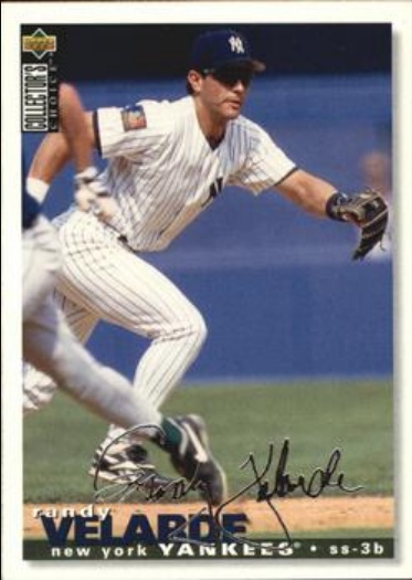 Randy Velarde 1995 Collector's Choice #513 Silver Signatures Price ...