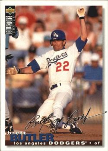 Brett Butler 1995 Collector's Choice #230 Silver Signatures Price Guide ...