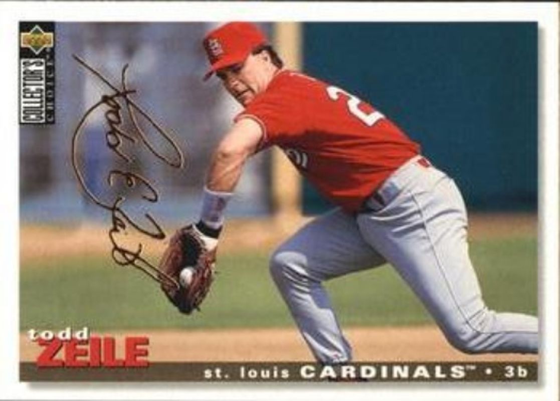 Todd Zeile 1995 Collector's Choice #188 Gold Signatures Price Guide ...