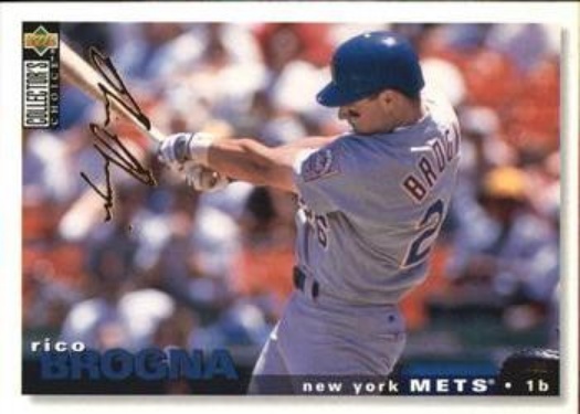 Rico Brogna 1995 Collector's Choice #314 Gold Signatures Price Guide ...