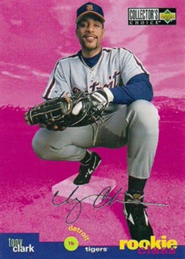 Tony Clark 1995 Collector's Choice #16 Gold Signatures Price Guide ...