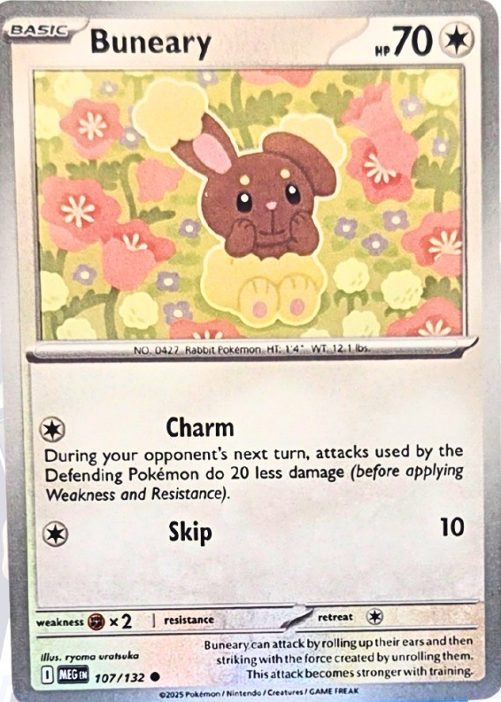Buneary 2025 Mega Evolution #107/132 Base Price Guide - Sports Card ...