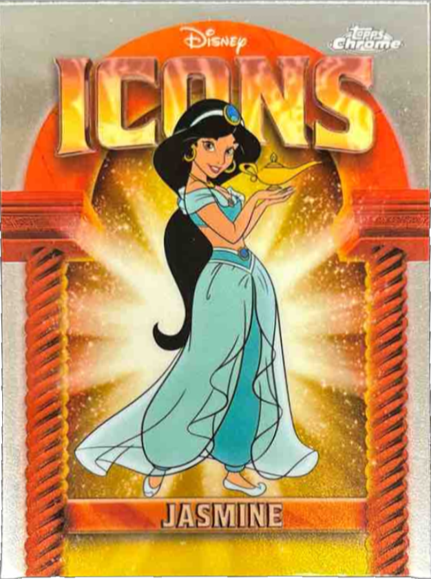 Jasmine 2025 Topps Chrome Disney #DI-32 Disney Icons Price Guide - Sports Card Investor