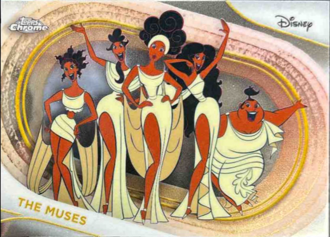 The Muses 2025 Topps Chrome Disney #48 Base Price Guide - Sports Card ...