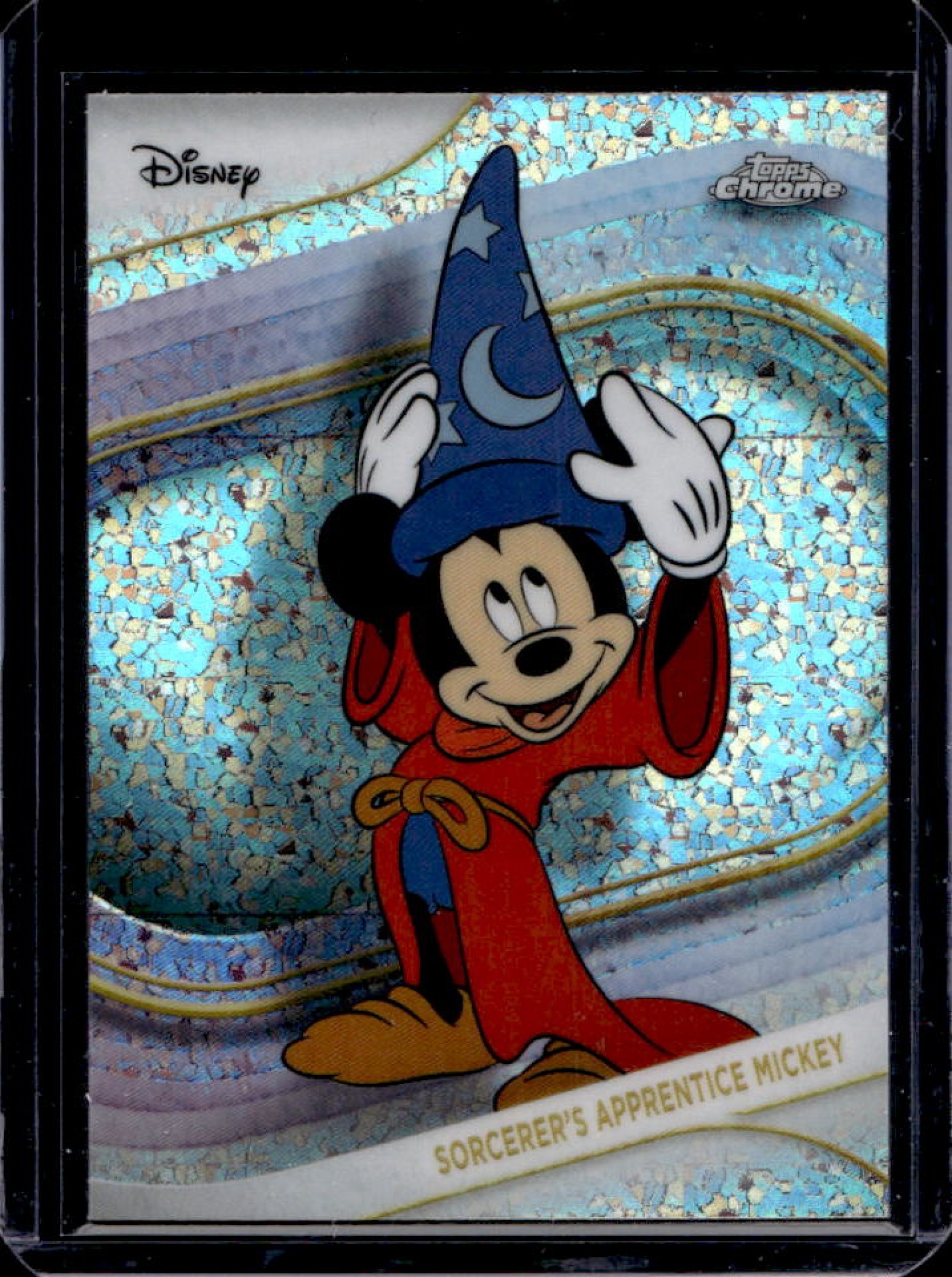 Sorcerer's Apprentice Mickey 2025 Topps Chrome Disney #190 Mini ...