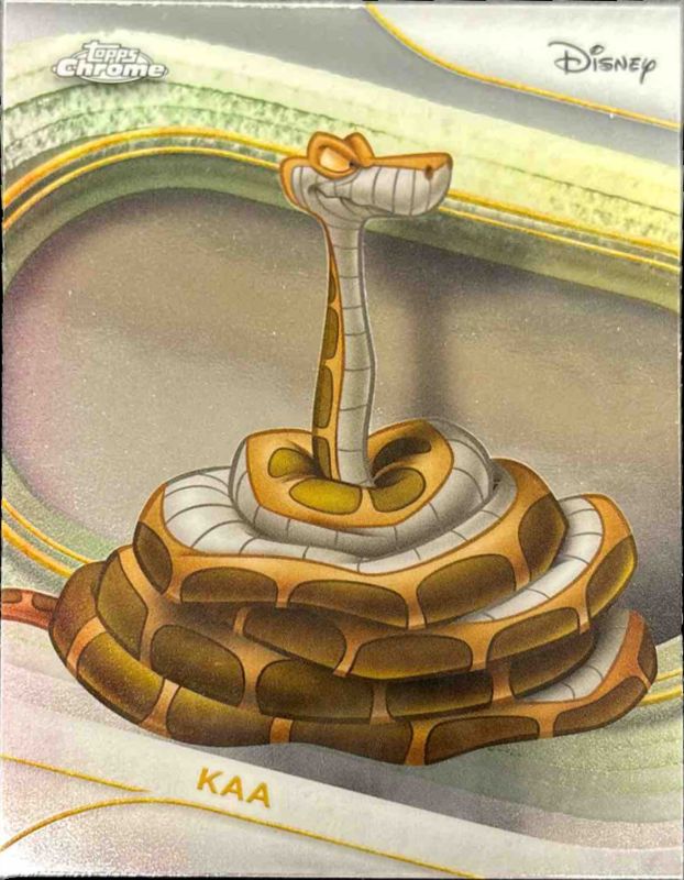 Kaa 2025 Topps Chrome Disney #109 Base Price Guide - Sports Card Investor