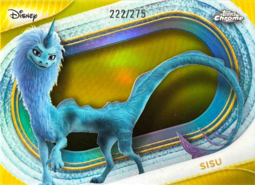 Sisu 2025 Topps Chrome Disney #193 Yellow Refractor /275 Price Guide ...