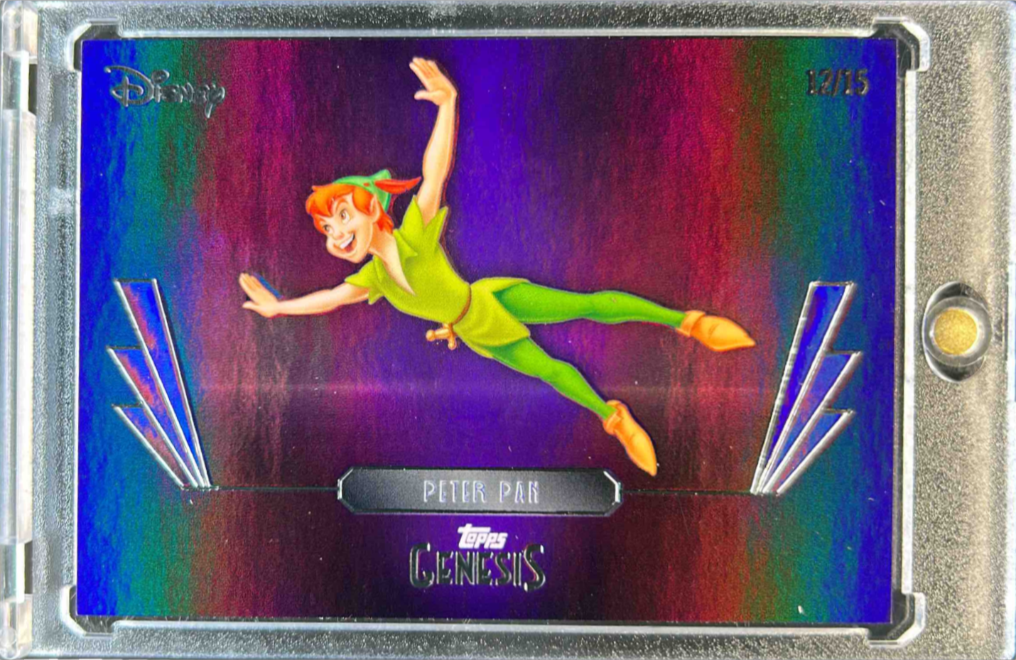 Peter Pan 2025 Topps Disney Genesis #29 Purple Foil /15 Price Guide ...