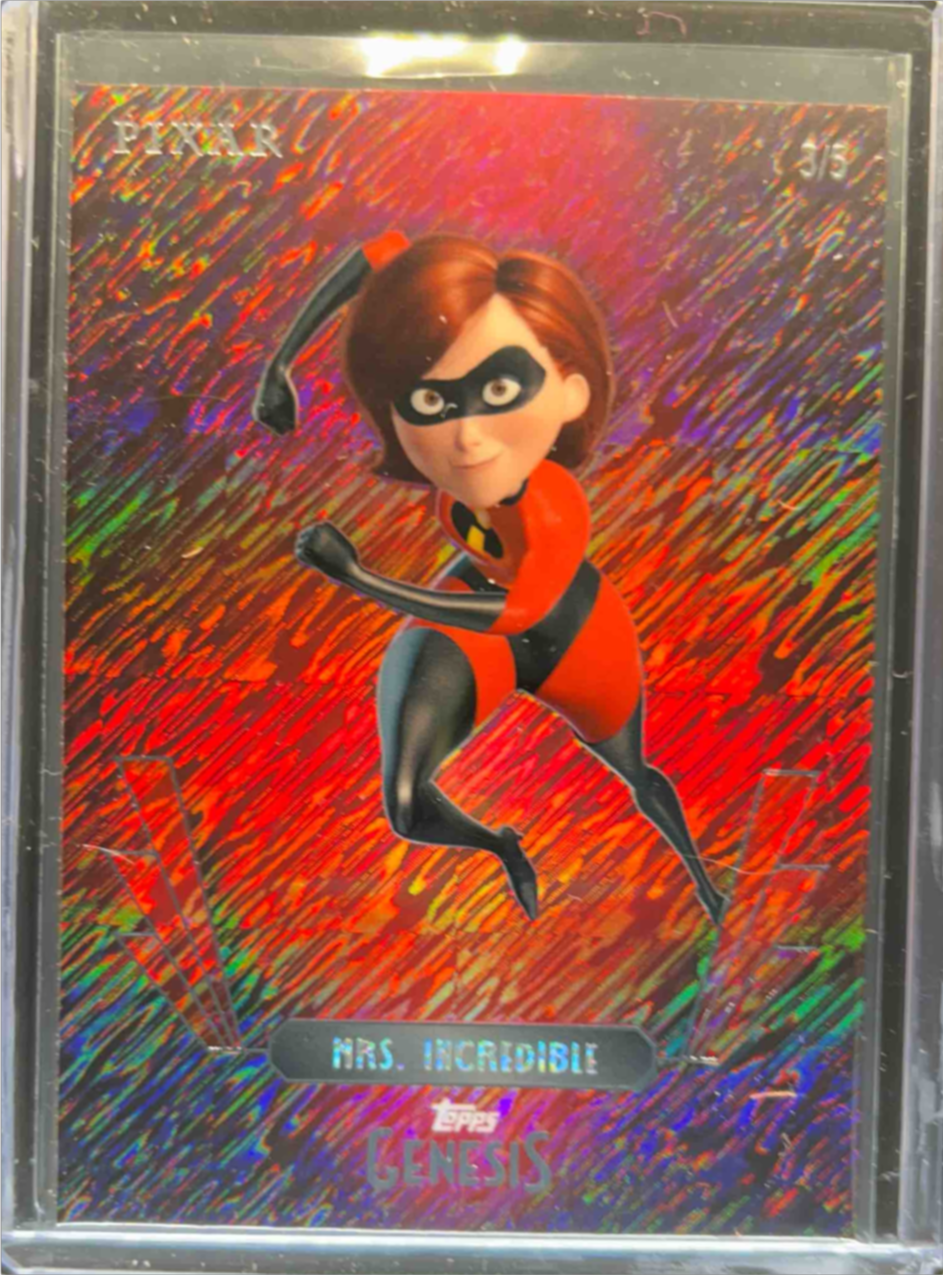 Mr Incredible 2025 Topps Disney Genesis #53 Red Shimmer /5 Price Guide ...