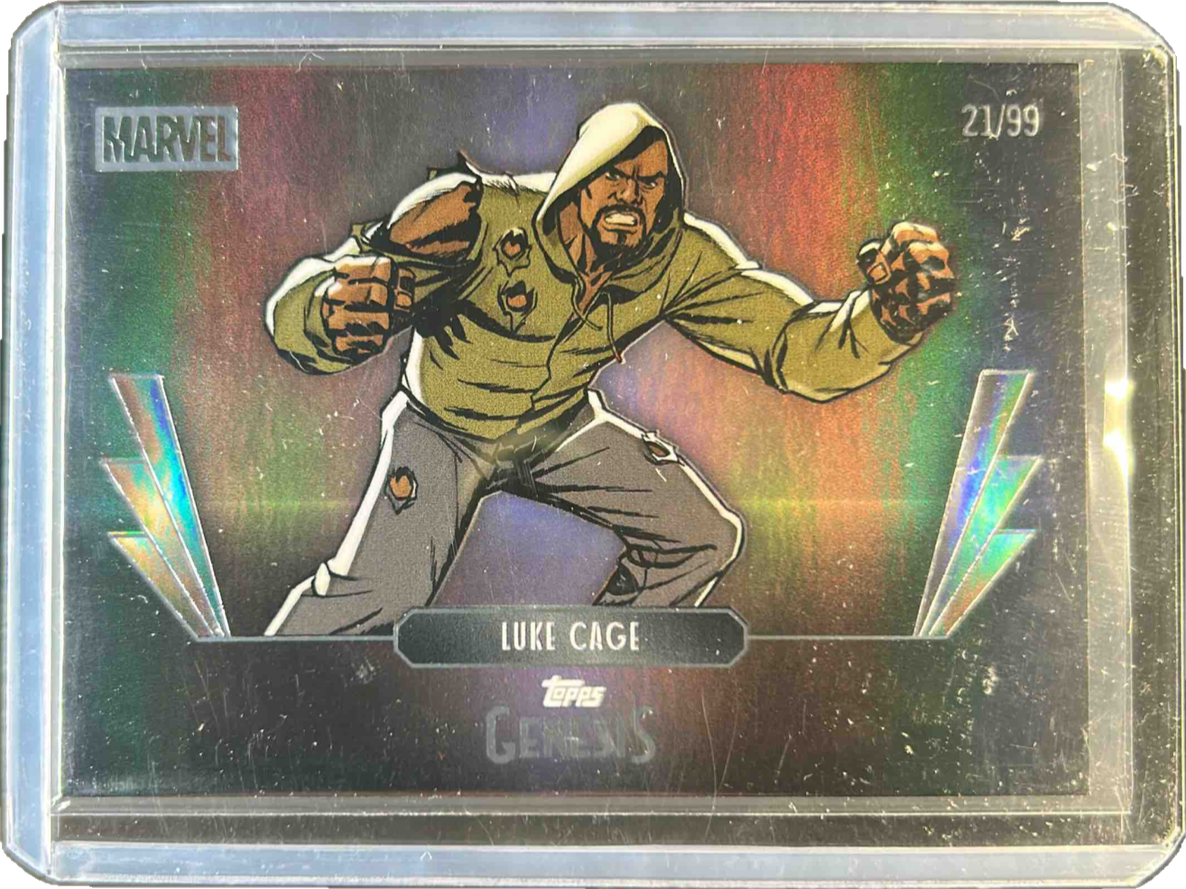 Luke Cage 2025 Topps Disney Genesis #77 Base /99 Price Guide - Sports ...