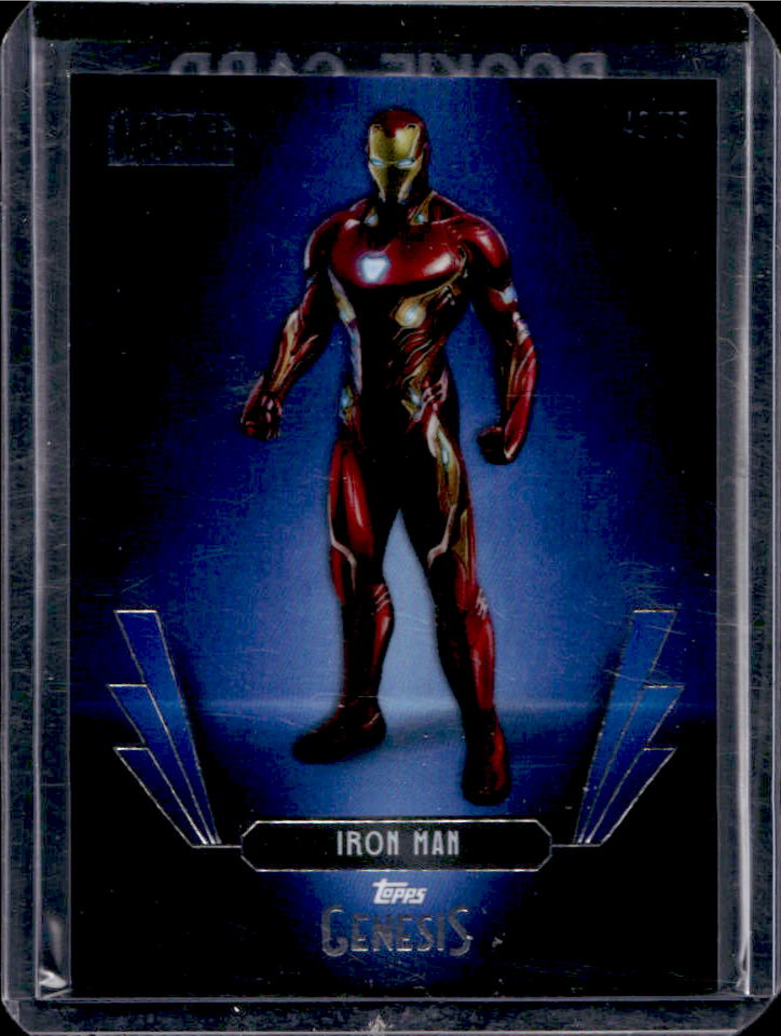 Iron Man 2025 Topps Disney Genesis #83 Blue Foil /75 Price Guide ...