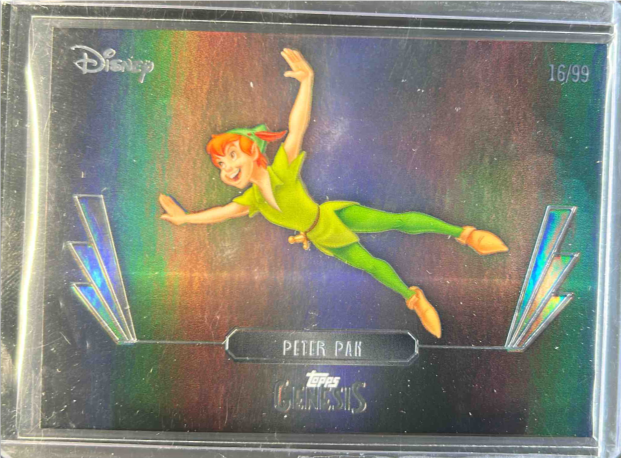 Peter Pan 2025 Topps Disney Genesis #29 Base /99 Price Guide - Sports ...