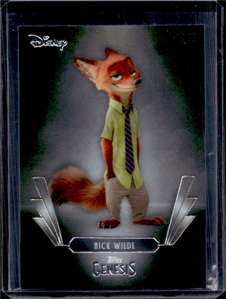 Nick Wilde 2025 Topps Disney Genesis #34 Base /99 Price Guide - Sports ...