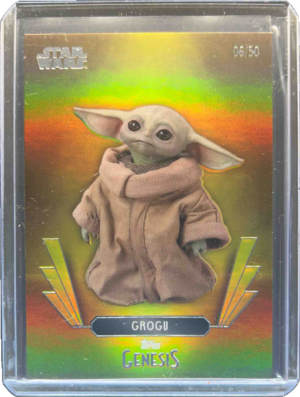 Grogu 2025 Topps Disney Genesis #14 Gold Foil /50 Price Guide - Sports ...