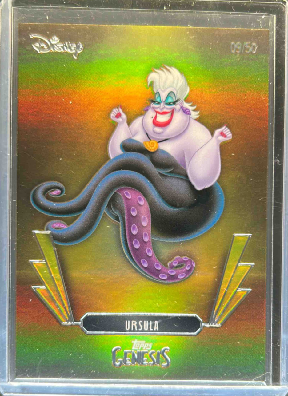 Ursula 2025 Topps Disney Genesis #32 Gold Foil /50 Price Guide - Sports ...