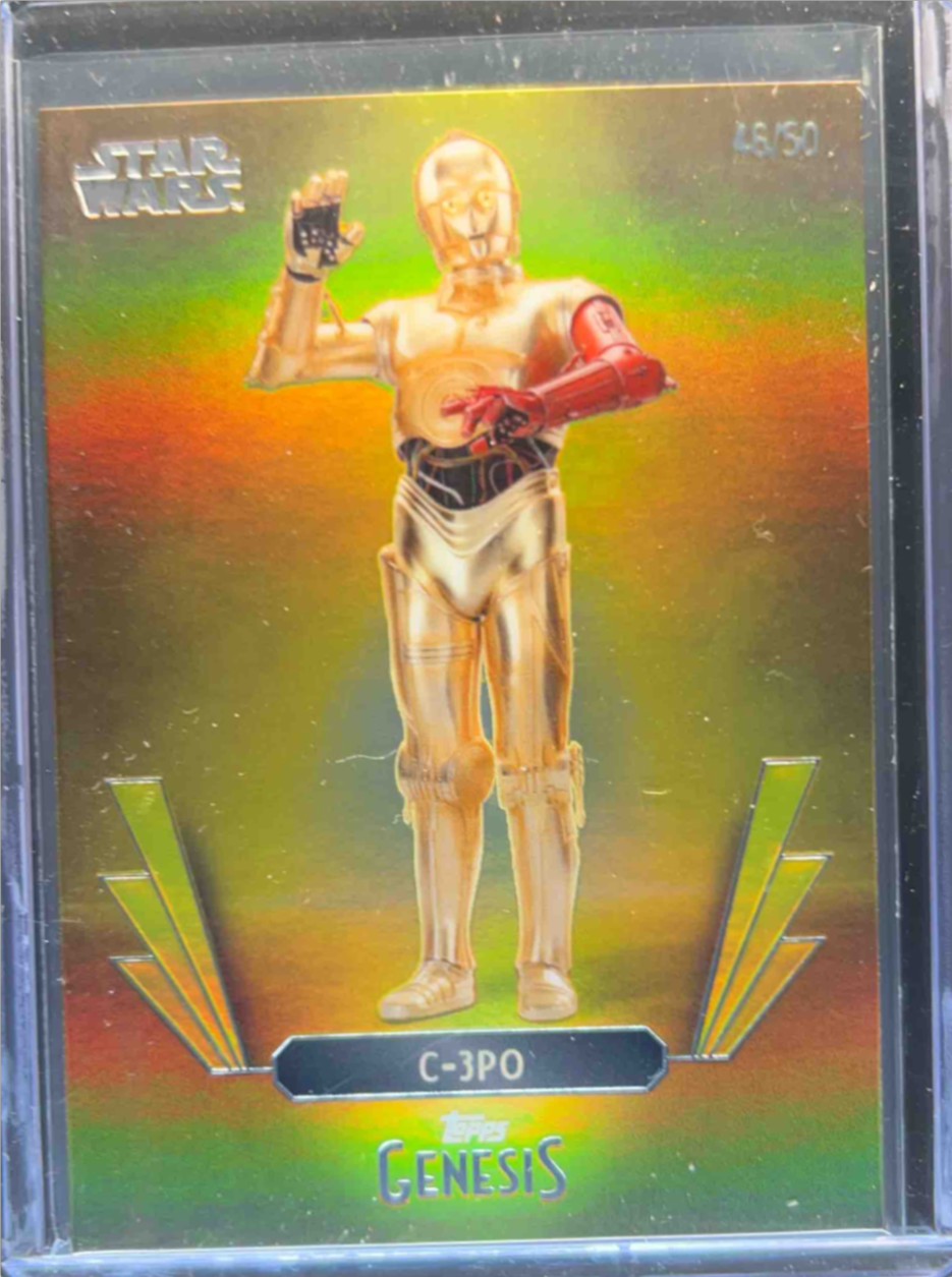 C-3 2025 Topps Disney Genesis #5 Gold Foil /50 Price Guide - Sports ...