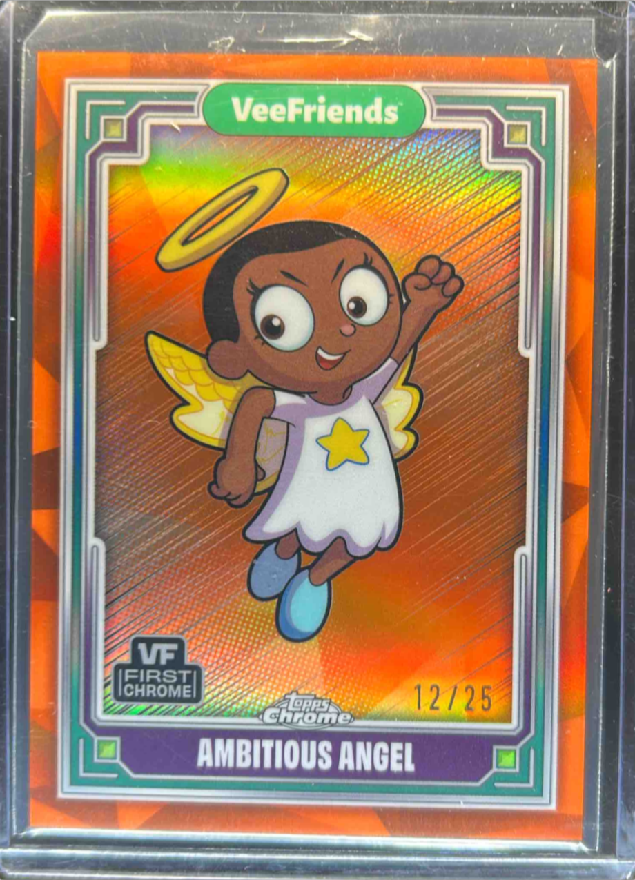 Ambitious Angel 2025 Topps Chrome VeeFriends #11 Orange Refractor /25 ...