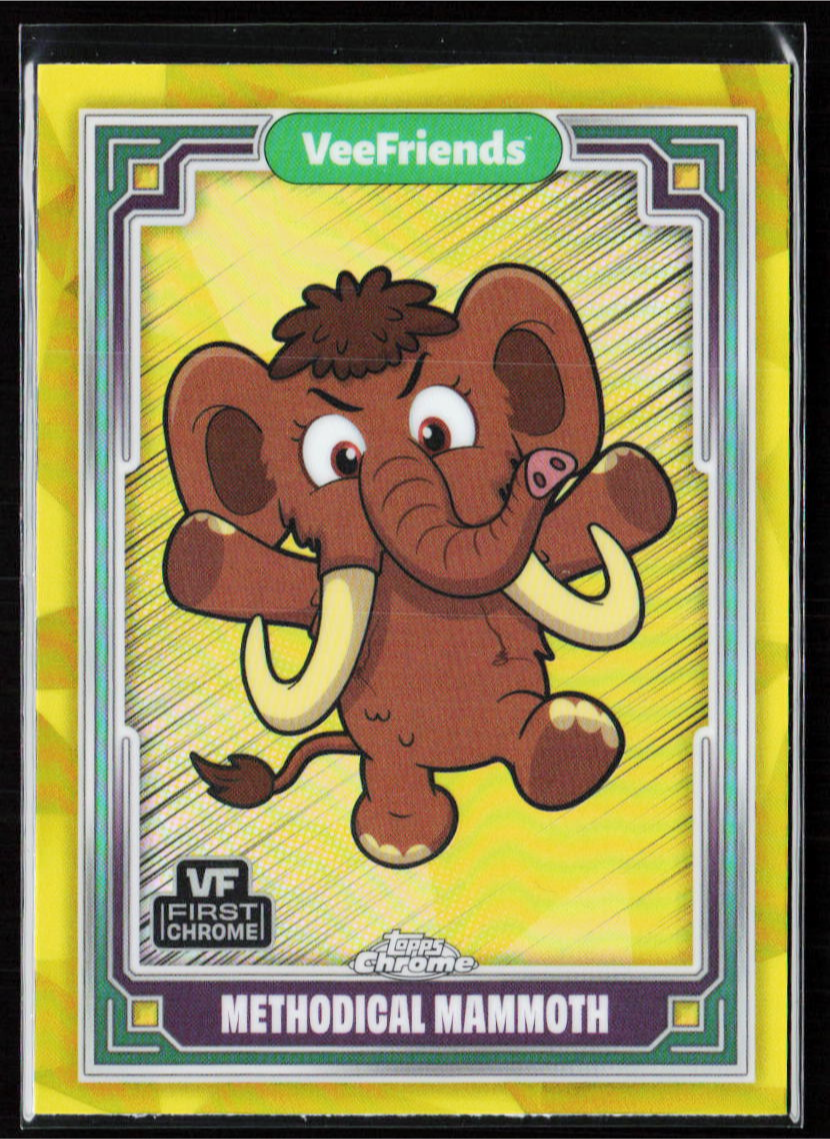 Methodical Mammoth 2025 Topps Chrome VeeFriends #71 Yellow Refractor ...