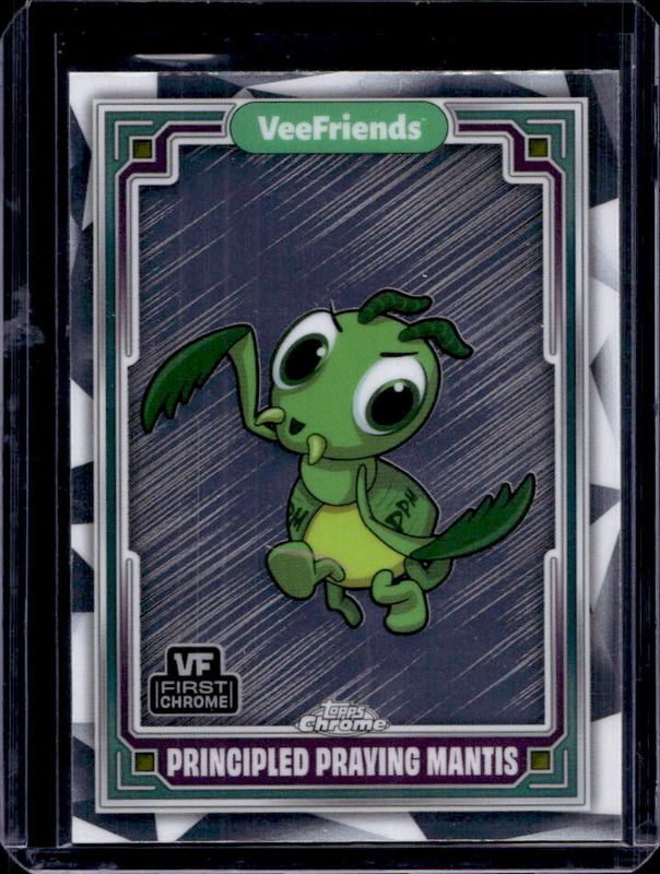 Principled Praying Mantis 2025 Topps Chrome VeeFriends #90 Base Price ...
