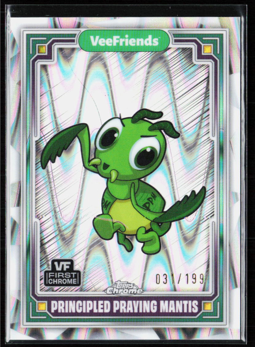 Principled Praying Mantis 2025 Topps Chrome VeeFriends #90 RayWave ...