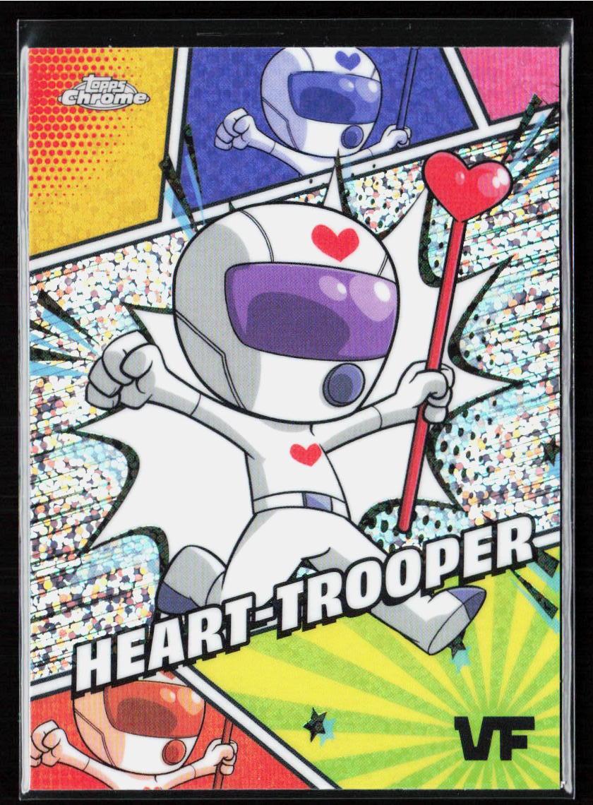 Heart Trooper 2025 Topps Chrome VeeFriends #MSS-8 Manga Speckle Price ...