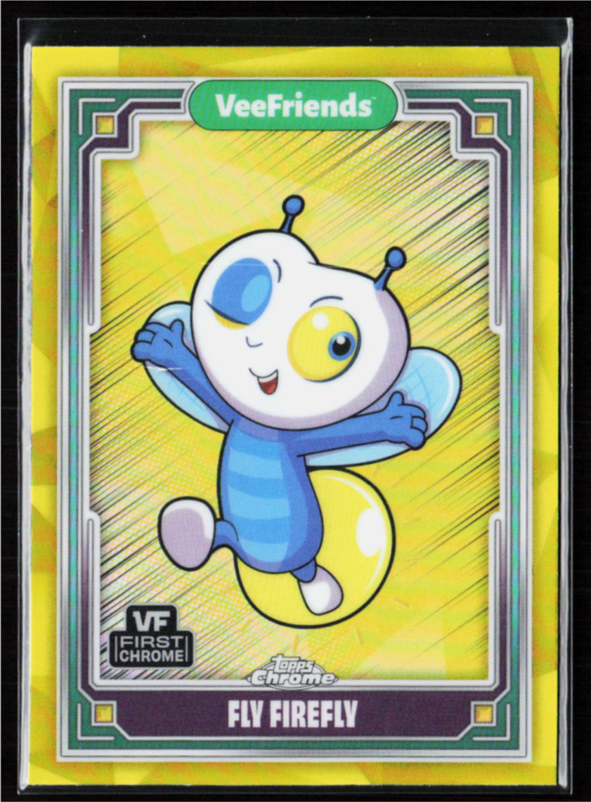 Fly FireFly 2025 Topps Chrome VeeFriends #53 Yellow Refractor Price ...