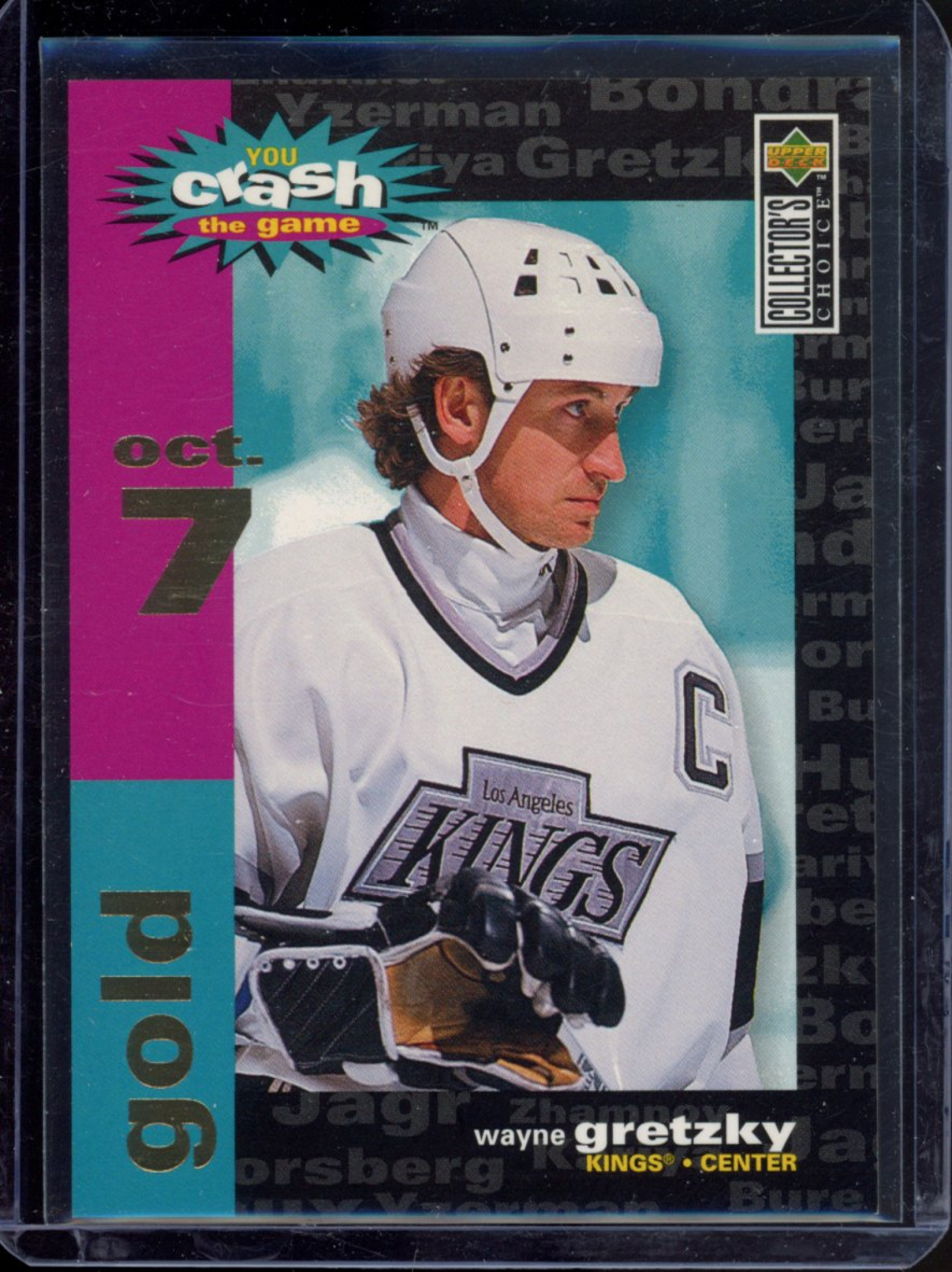 Wayne Gretzky 1995 Upper Deck Collectors Choice #C3 You Crash the Game ...