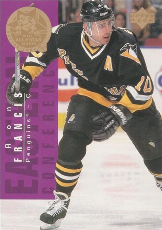 Mats Sundin / Ron Francis 1995 Upper Deck #AS18 All Stars Jumbo Price ...