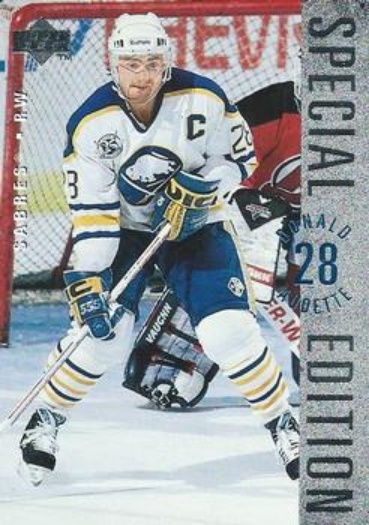 Donald Audette 1995 Upper Deck #SE9 Special Edition Price Guide ...