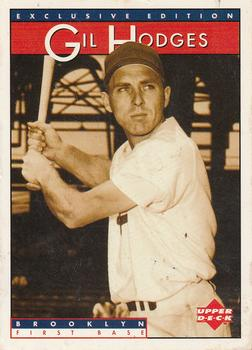 Gil Hodges 1995 Upper Deck Sonic Heroes of Baseball #12 Base Price ...