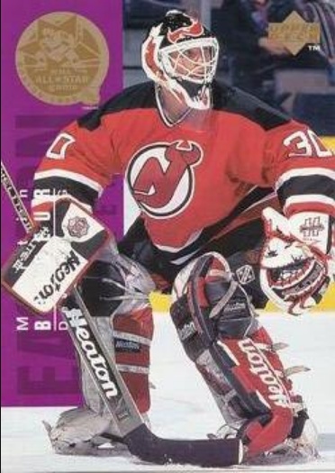Ed Belfour / Martin Brodeur 1995 Upper Deck #AS6 All Stars Jumbo Price ...