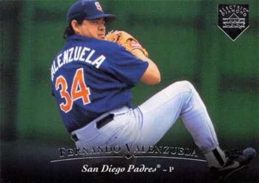 Fernando Valenzuela 1995 Upper Deck #375 Electric Diamond Price Guide - Sports Card Investor