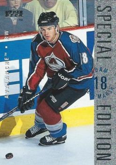 Adam Deadmarsh 1995 Upper Deck #SE22 Special Edition Price Guide ...