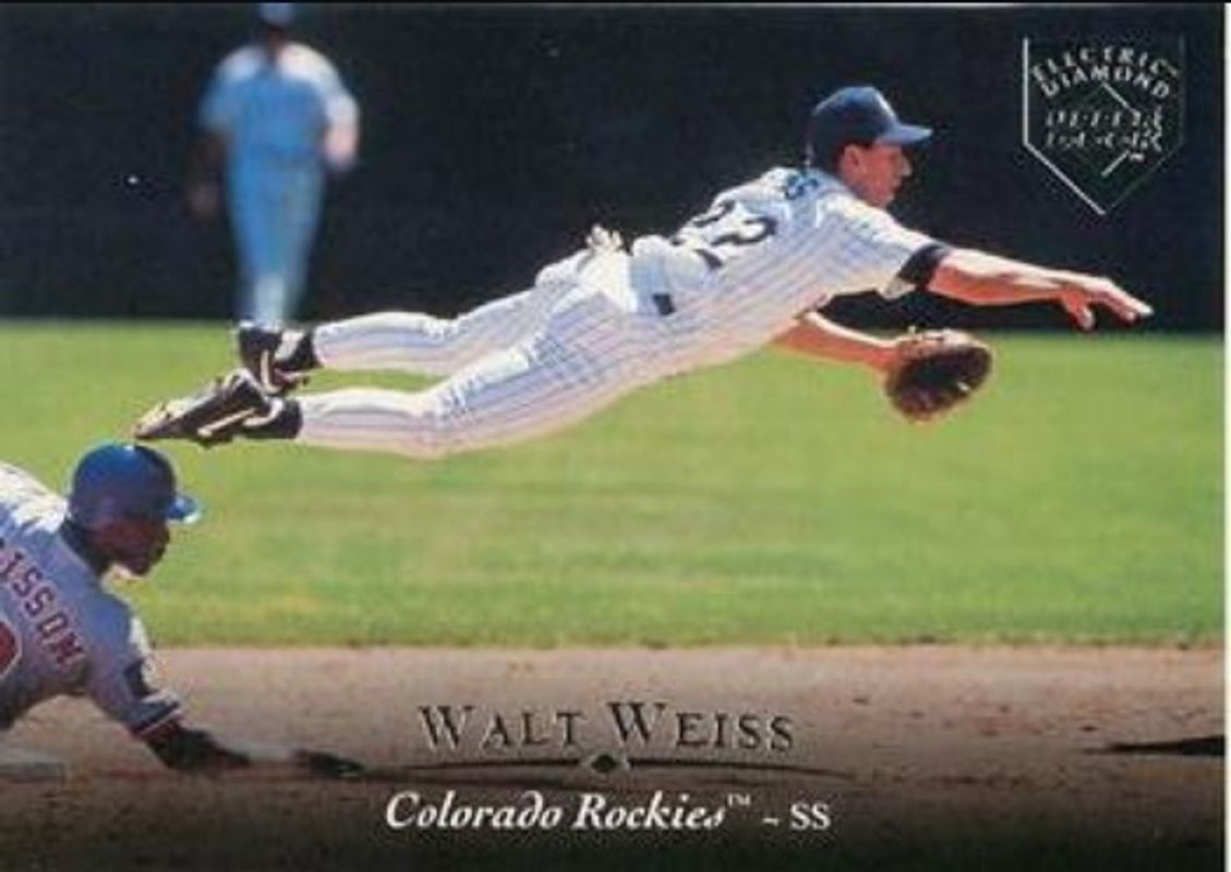 Walt Weiss 1995 Upper Deck #413 Electric Diamond Price Guide - Sports ...