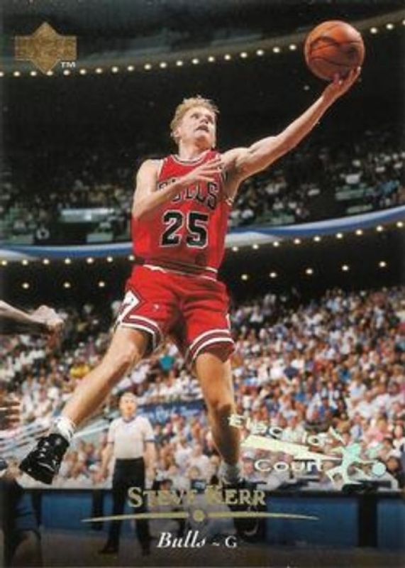 Steve Kerr 1995 Upper Deck #91 Electric Court Gold Price Guide - Sports ...