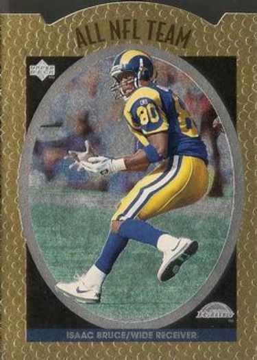 Isaac Bruce 1996 Upper Deck Silver Collection #AN2 All NFL Team Price ...
