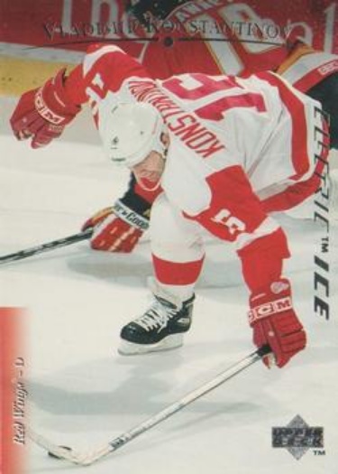 Vladimir Konstantinov 1995 Upper Deck #190 Electric Ice Price Guide ...