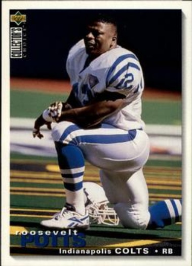 Roosevelt Potts 1995 Upper Deck Collector's Choice #108 Base Price ...