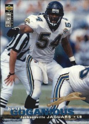 Keith Goganious 1995 Upper Deck Collector's Choice Update #U117 Base ...