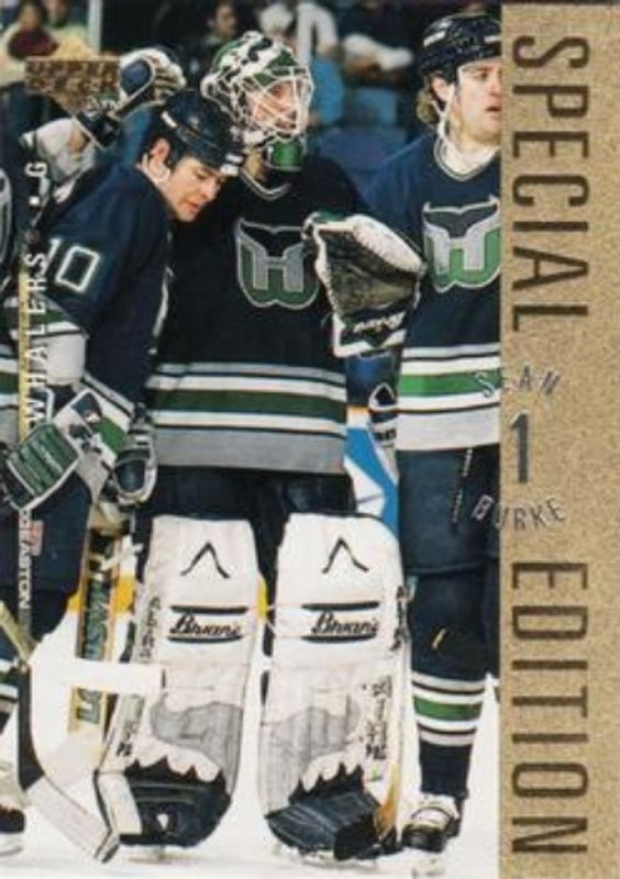 Sean Burke 1995 Upper Deck #SE39 Special Edition Gold Price Guide ...