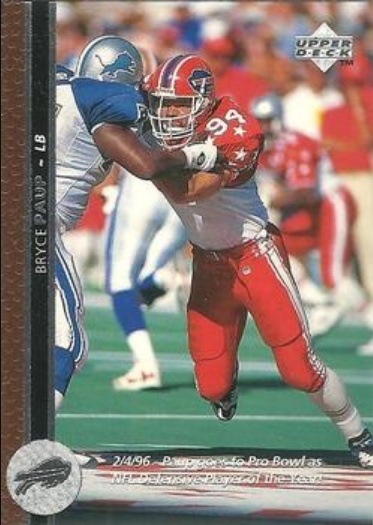 Bryce Paup 1996 Upper Deck #94 Base Price Guide - Sports Card Investor