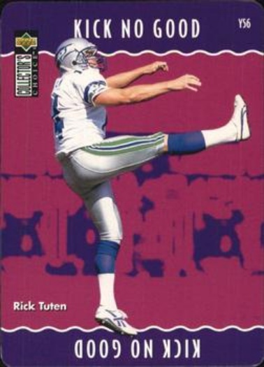Rick Tuten 1996 Upper Deck Collector's Choice Update #Y56 You Make The ...