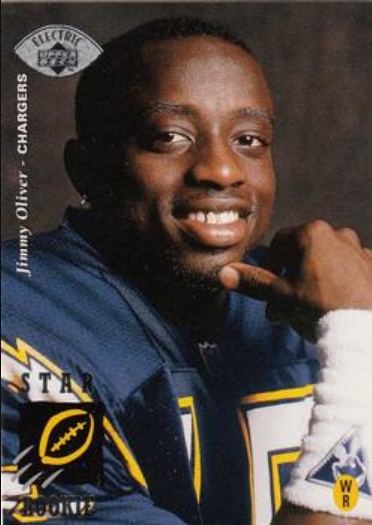 Jimmy Oliver 1995 Upper Deck #19 Electric Price Guide - Sports Card Investor