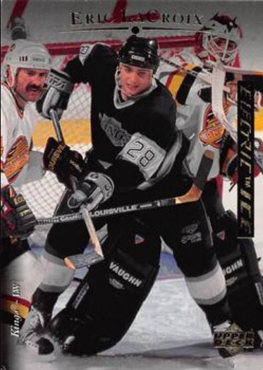 Eric LaCroix 1995 Upper Deck #122 Electric Ice Gold Price Guide ...