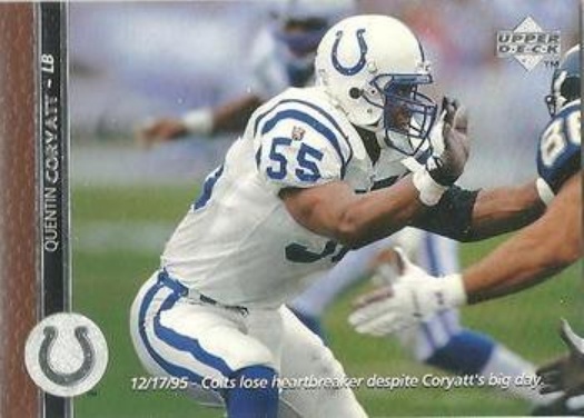 Quentin Coryatt 1996 Upper Deck #254 Base Price Guide - Sports Card ...