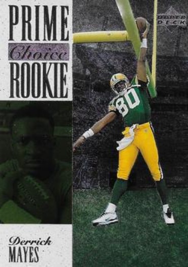Derrick Mayes 1996 Upper Deck Silver Collection #17 Prime Choice ...