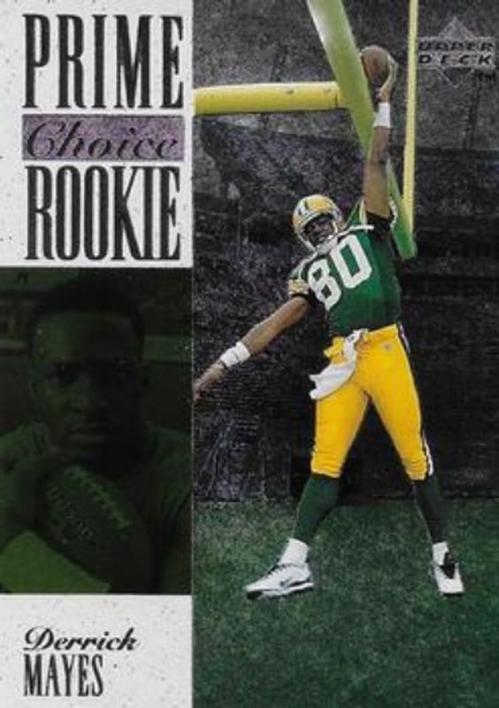 Derrick Mayes 1996 Upper Deck Silver Collection #17 Prime Choice ...