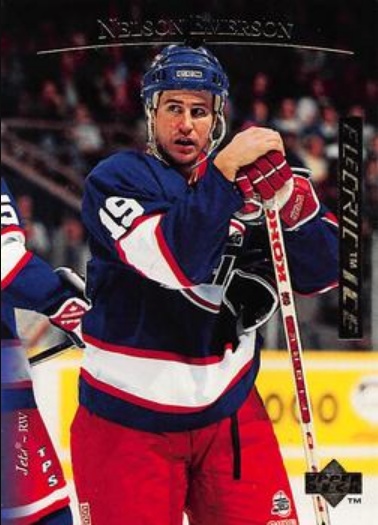 Nelson Emerson 1995 Upper Deck #178 Electric Ice Gold Price Guide ...